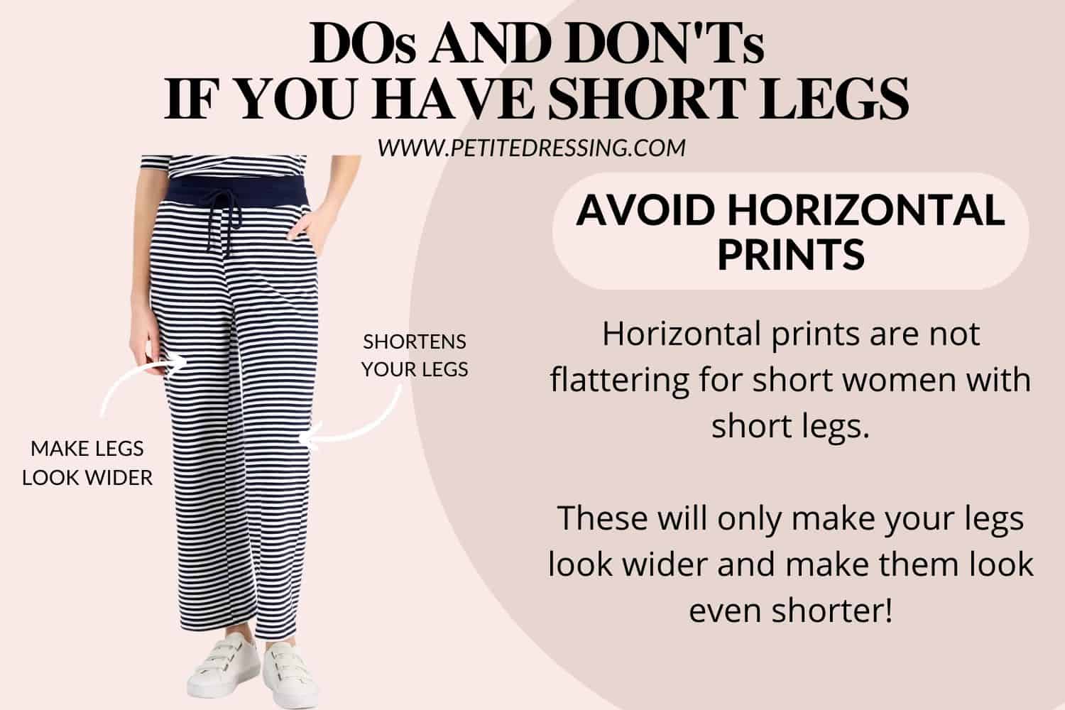 5 Dos and 5 Dont's for Petite Women with Short Legs