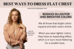 21 Best Ways to Dress Flat Chest