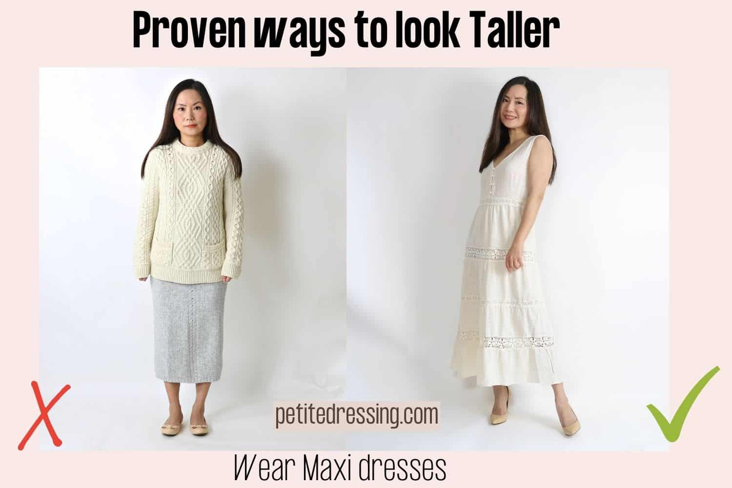 I'm 5'2", here's 25 Proven Ways to Look Taller Instantly