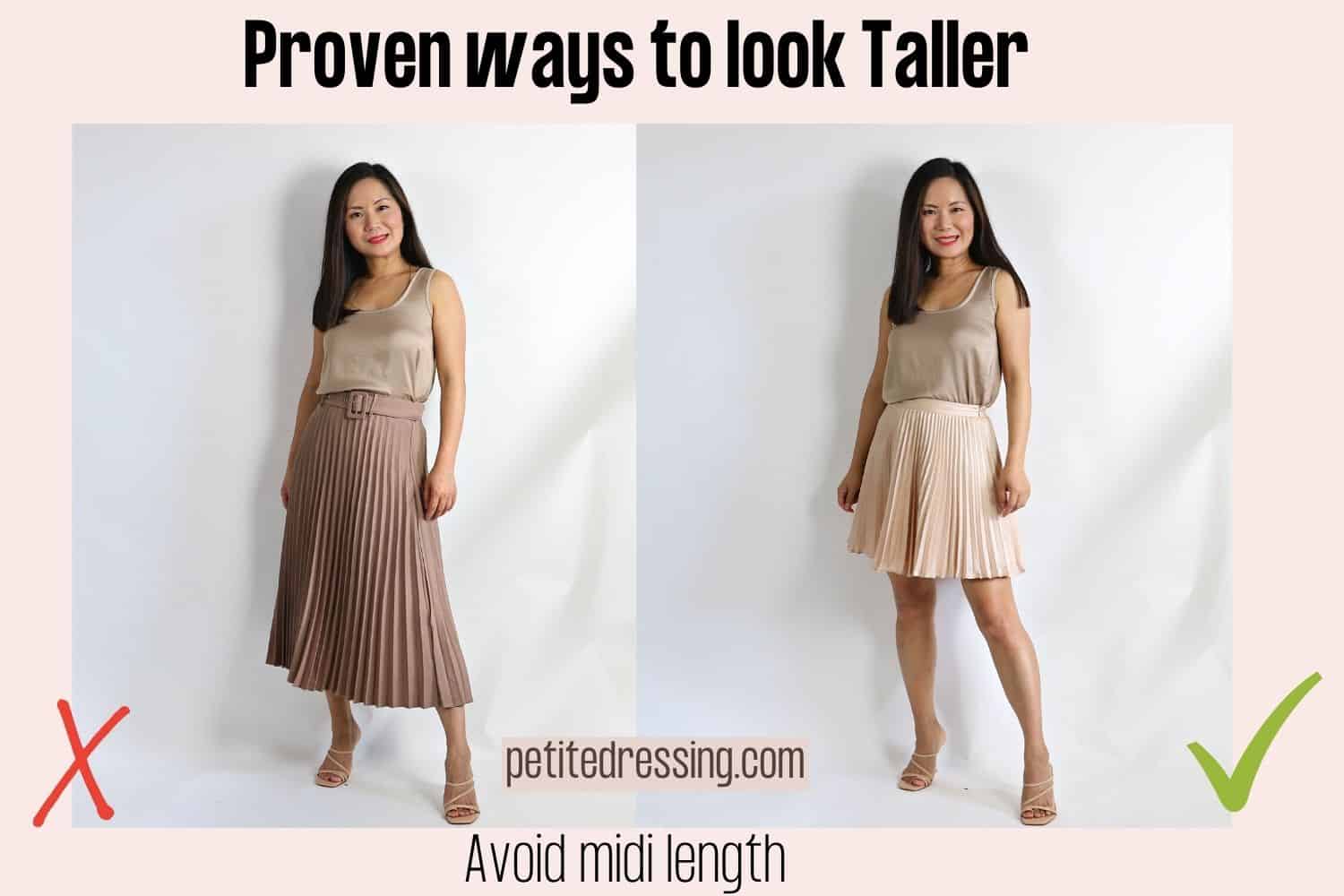 I'm 5'2", here's 25 Proven Ways to Look Taller Instantly