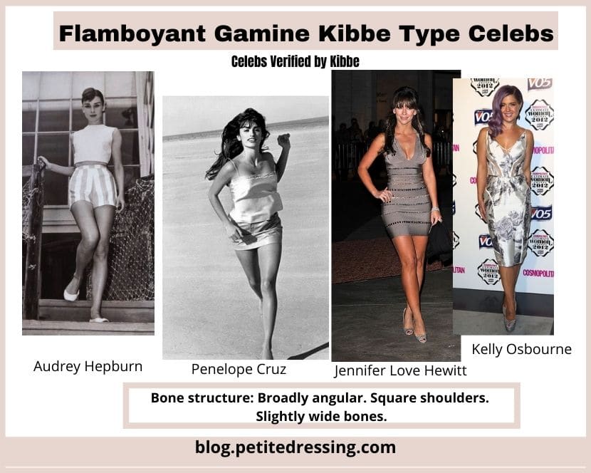 Kibbe flamboyant gamine celebrities bone structure Kibbe flamboyant gamine celebrities bone structure