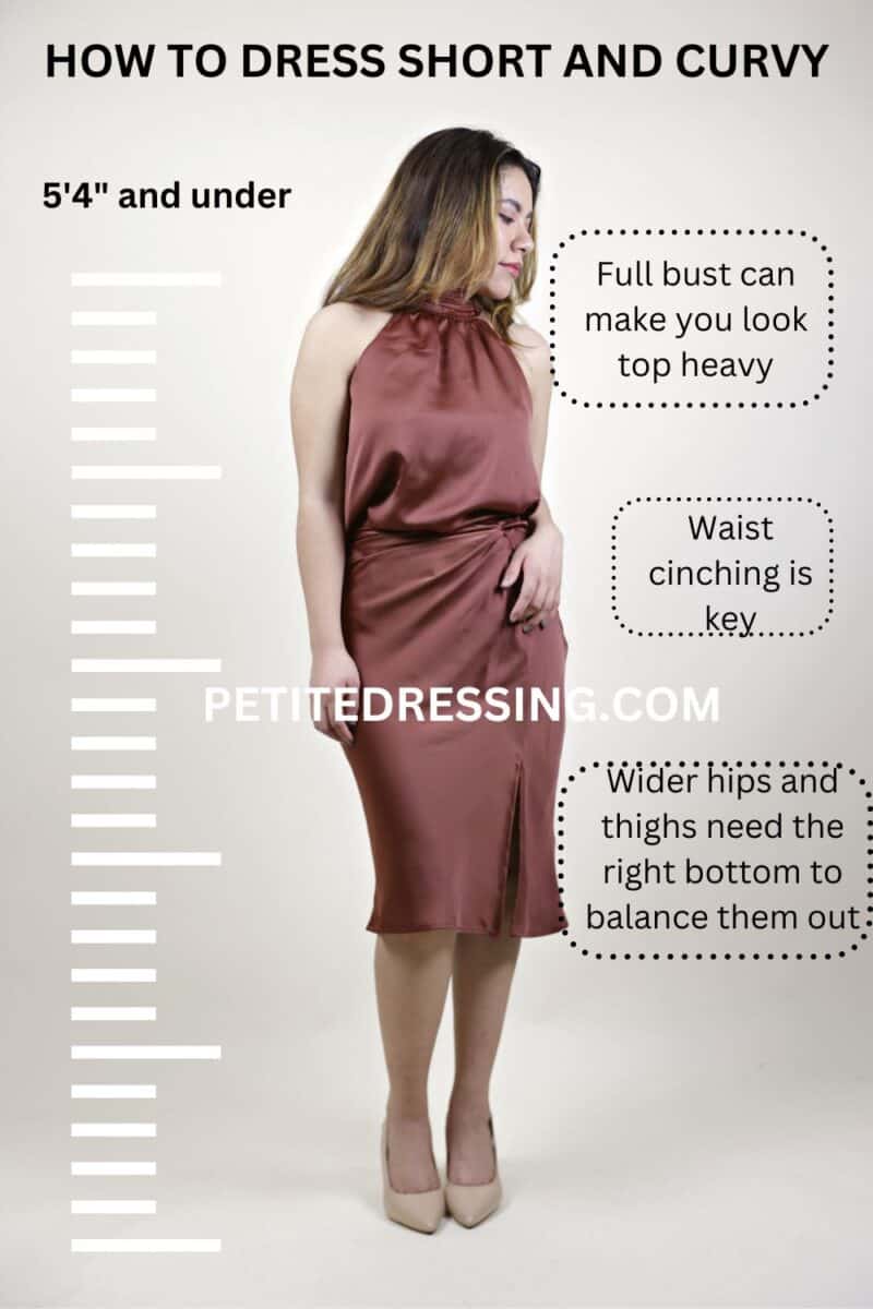 What to Wear if You are Short and Curvy