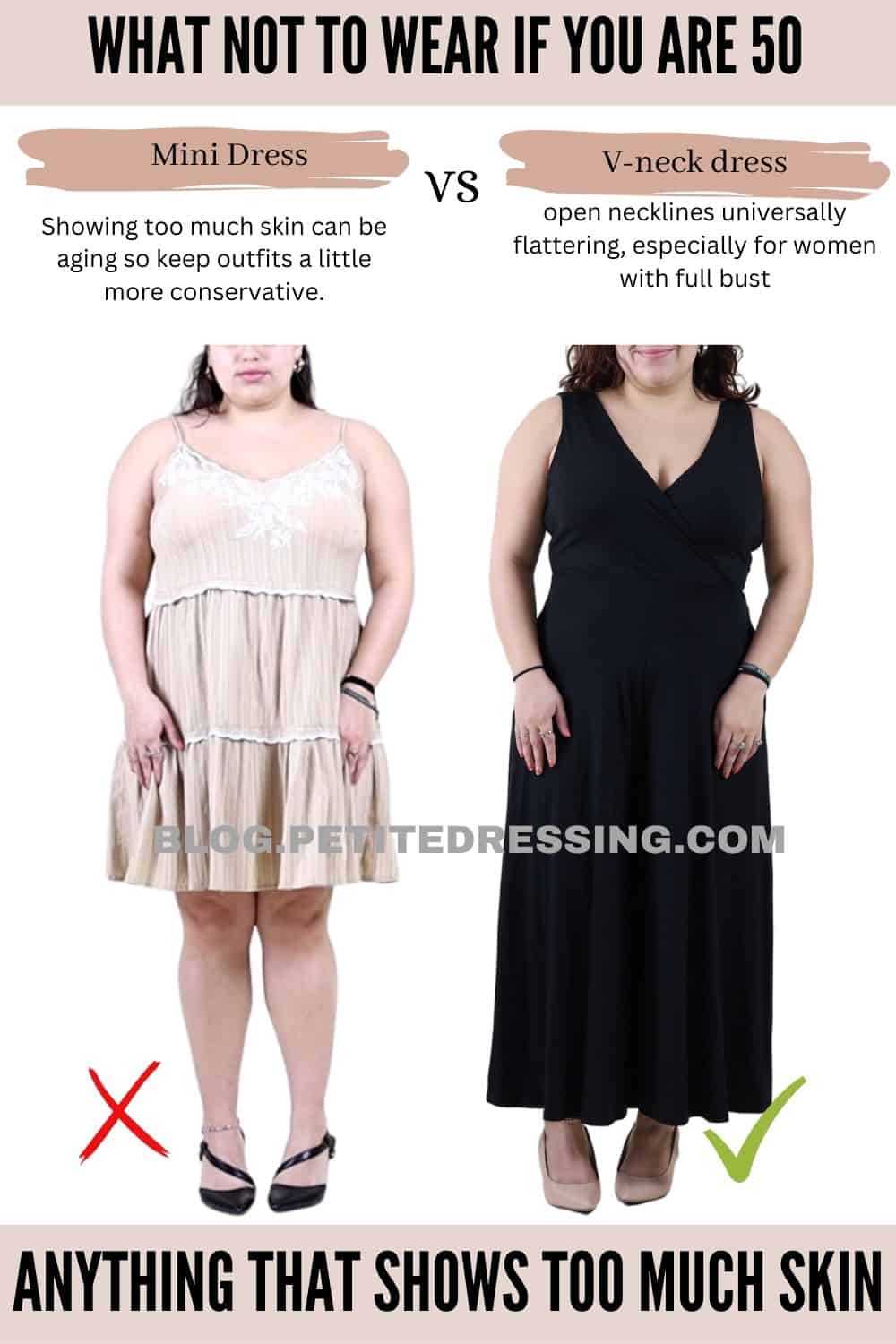 Anything That Shows Too Much Skin Anything That Shows Too Much Skin