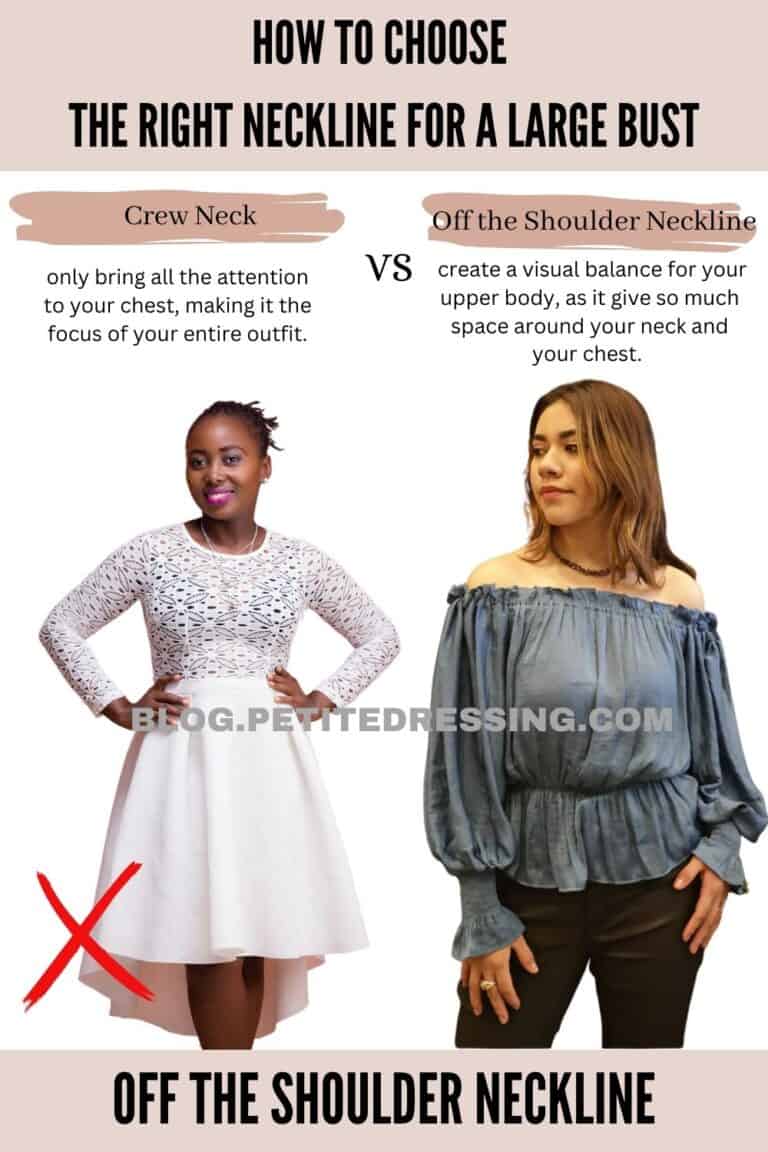 7 Best Necklines if you have a Large Bust