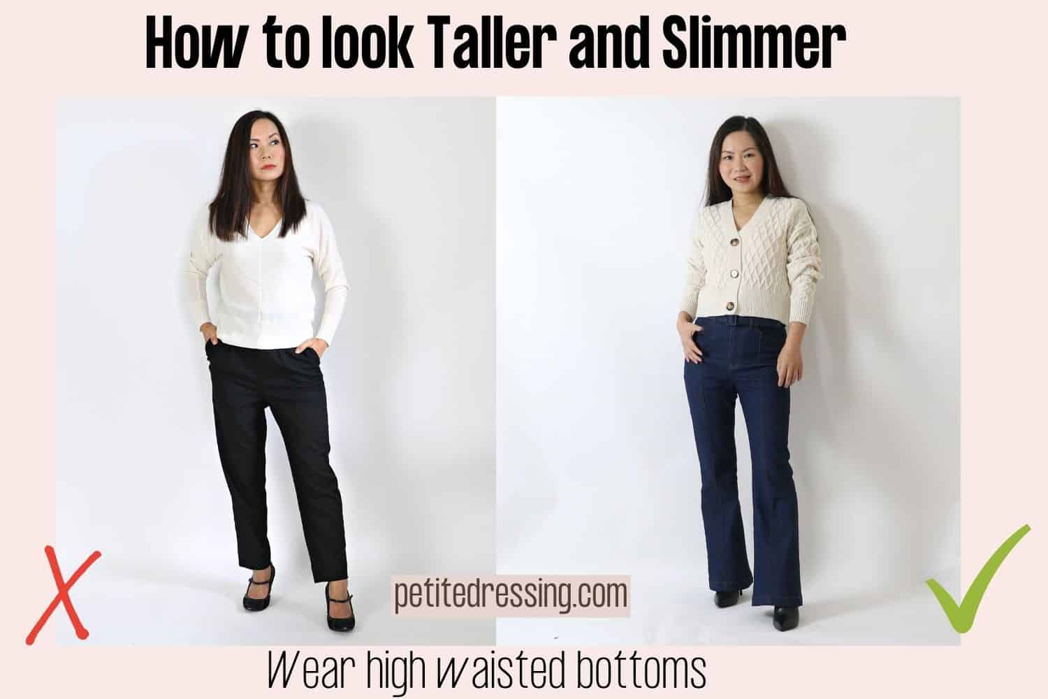 I'm 5'2", here's 20 best ways to look taller and slimmer instantly