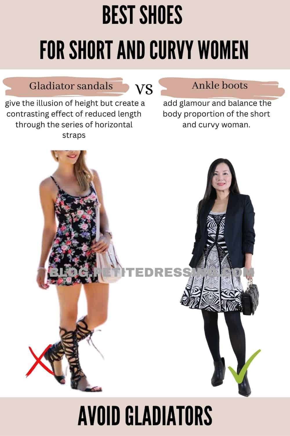 The Complete Shoe Guide for Short and Curvy Women