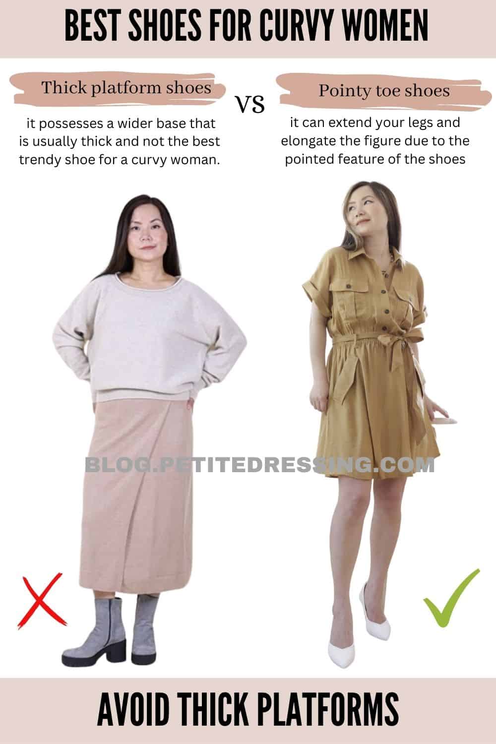 The Complete Shoe Guide for Curvy Women