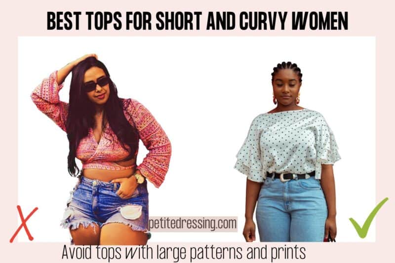 I'm 5'2, this is how to Choose Tops if you are Short and Curvy