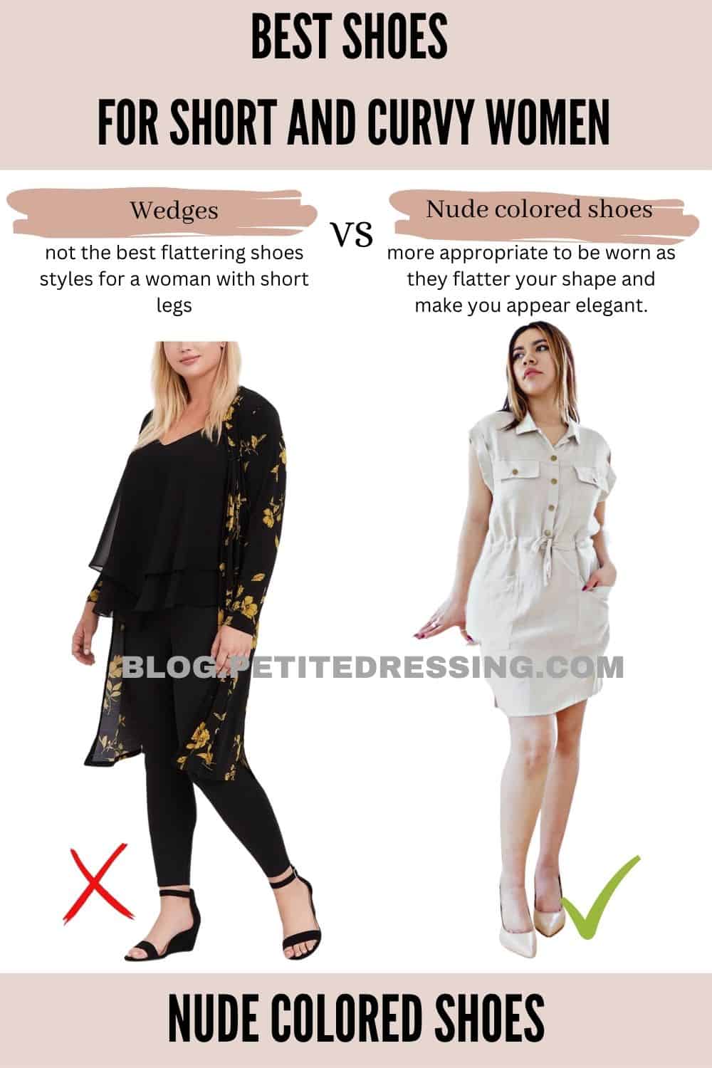 The Complete Shoe Guide for Short and Curvy Women