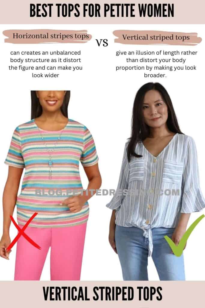 I'm 5'2", here's the 10 types of best tops for petite women