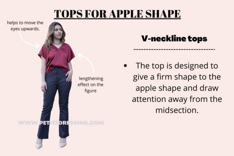 The Complete Tops Guide for Apple Body Shape - Petite Dressing
