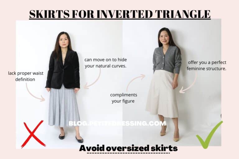 The Complete Skirt Guide for Inverted Triangle Shape