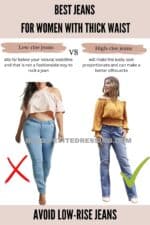 The Comprehensive Jeans Guide for Women with a Thick Waist