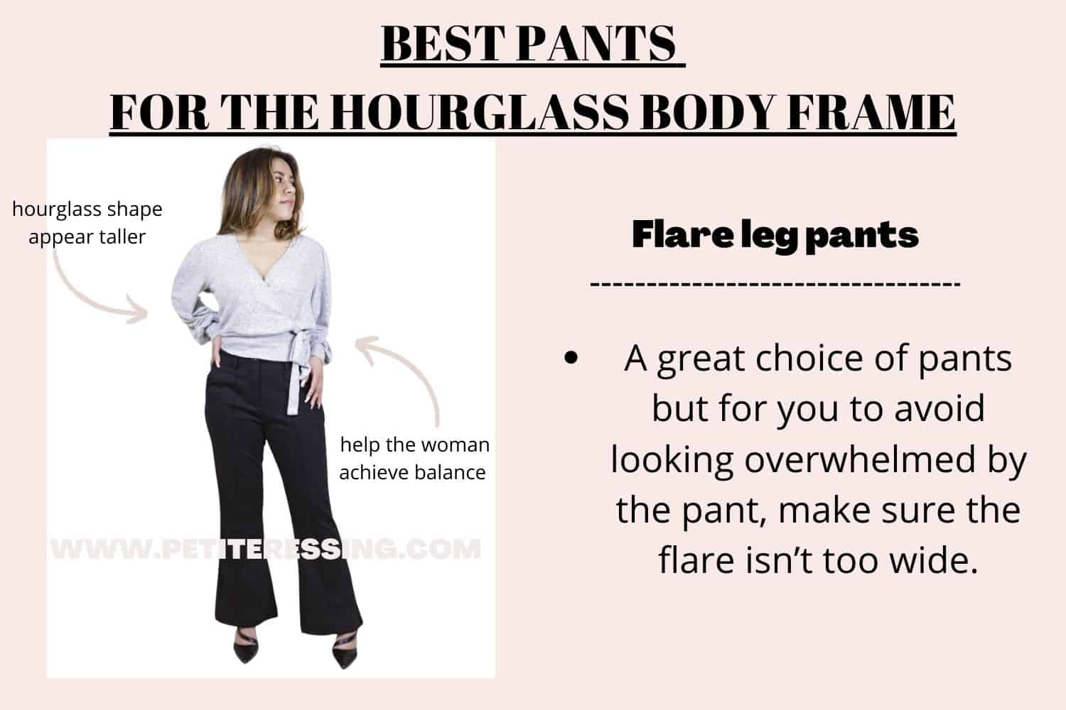 The Complete Pants Guide for Hourglass Body Shape