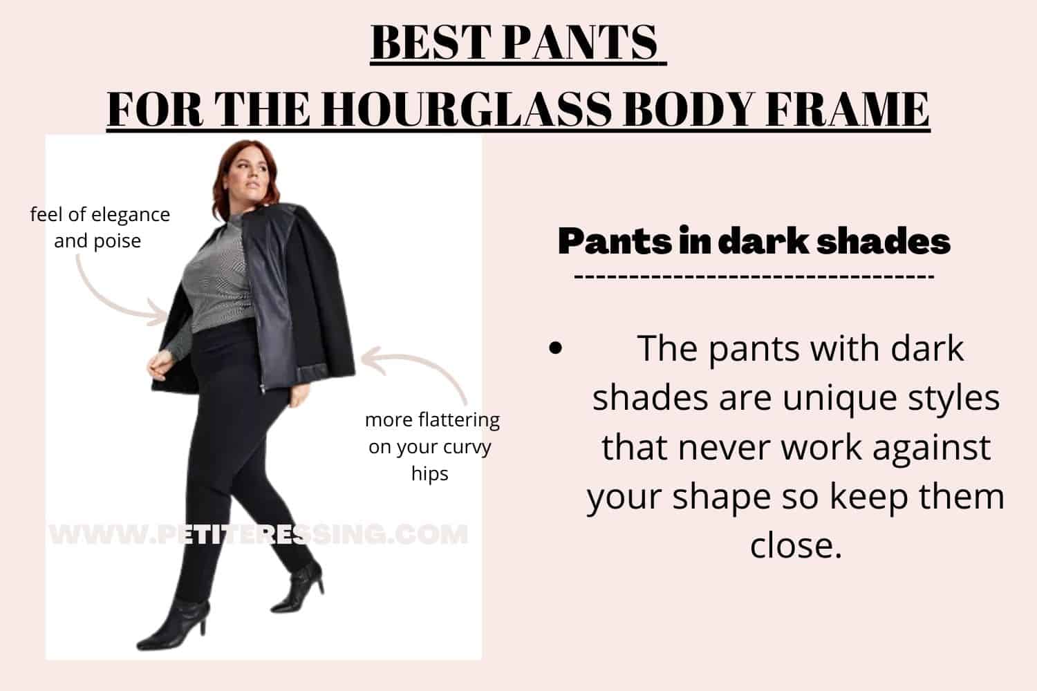 The Complete Pants Guide for Hourglass Body Shape