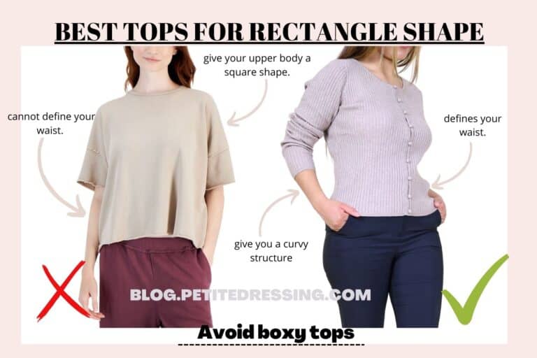 BEST TOPS FOR RECTANGLE SHAPE