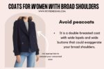 The Complete Coat Guide for Women with Broad Shoulders