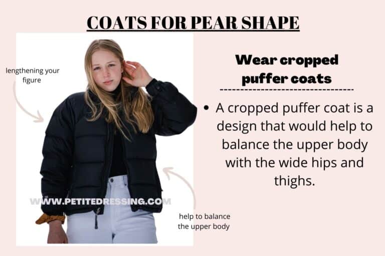 The Coat for Women with Pear Body Shape