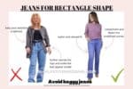The Complete Jeans Guide for the Rectangle Body Type