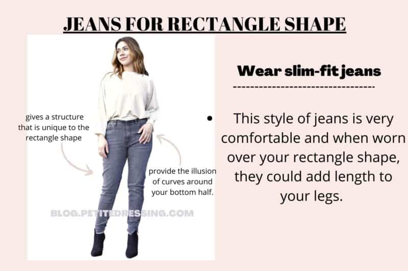 The Complete Jeans Guide for the Rectangle Body Type