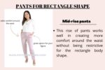 The Complete Pants Guide for Rectangle Body Type