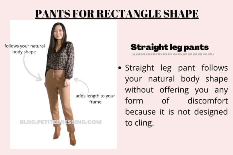 The Complete Pants Guide for Rectangle Body Type