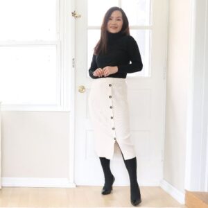 The Complete Skirt Guide for Inverted Triangle Shape