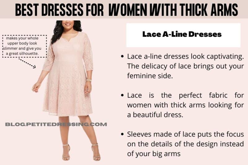 What Style Dresses Look Good On Women With Thick Arms?