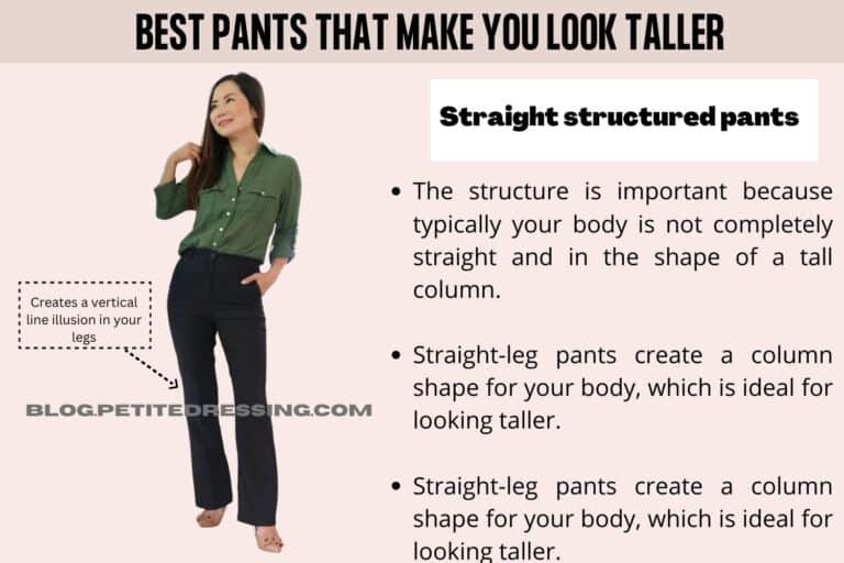 What Types of Pants Make You Look Taller
