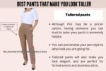What Types Of Pants Make You Look Taller