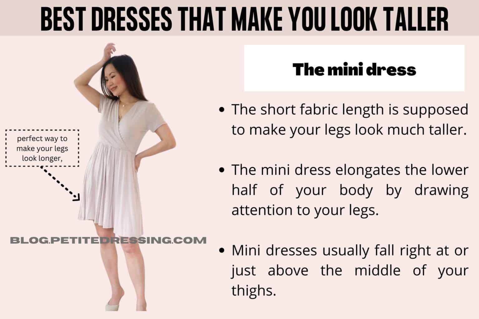 I'm 5'2", here's 11 Types of Dresses That Makes You Look Taller