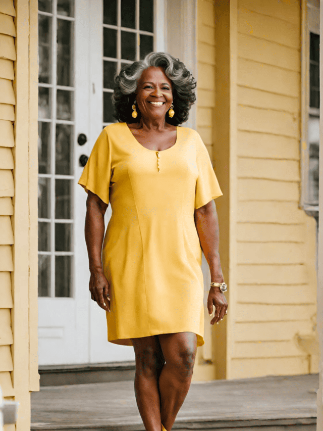 The Complete Dresses Guide for Women over 70