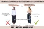 The Wide Leg Pants Guide for Short and Curvy Women