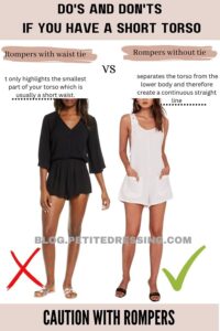 What to Avoid if you have Short Torso