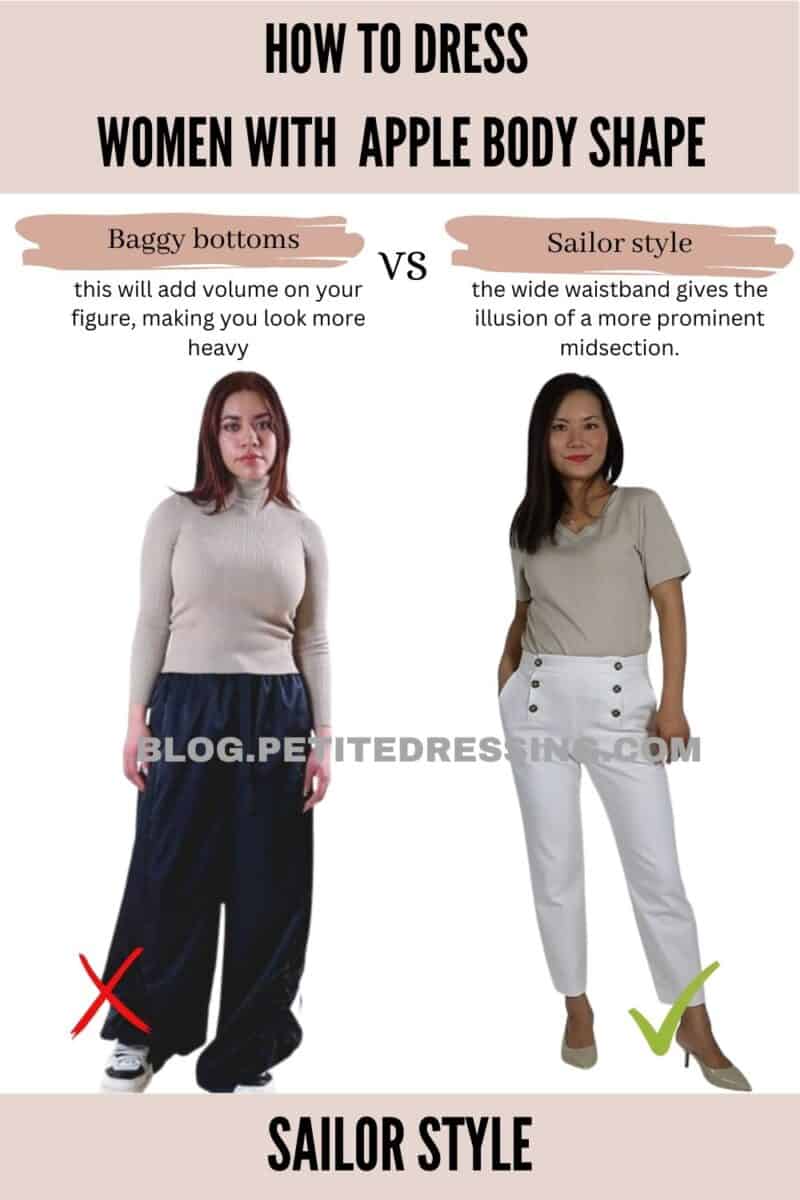 How to Dress Apple Body Shape