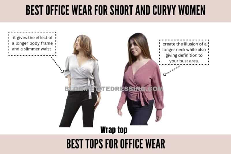 The Office Wear Guide For Short And Curvy Women