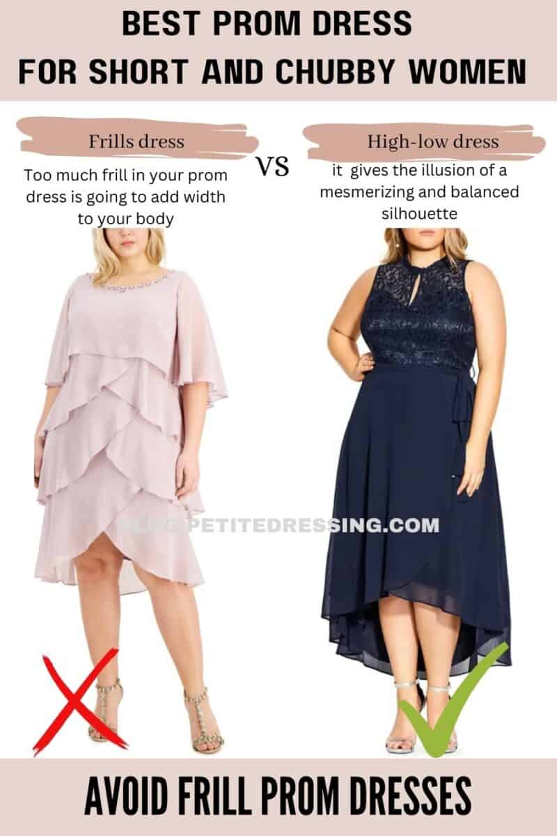 Prom Dress Guide for Short and Chubby Women