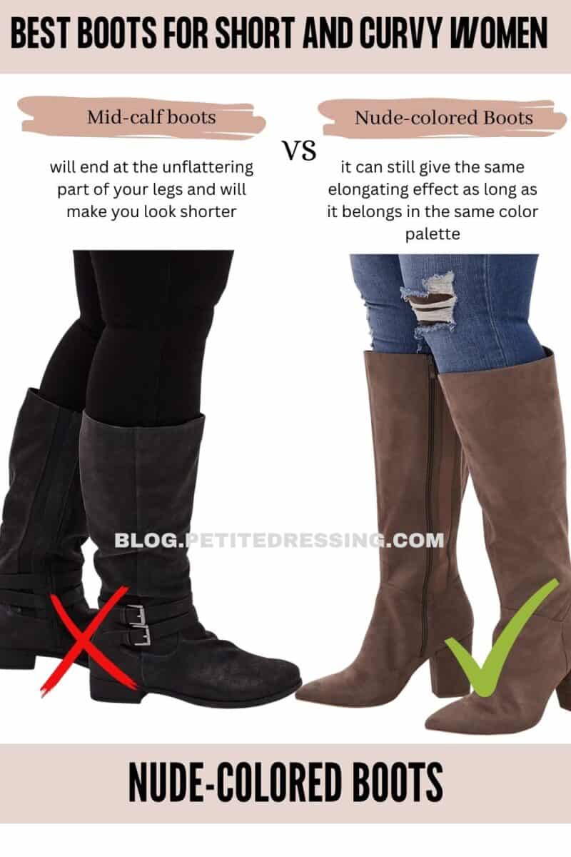 Boots Style Guide for Short and Curvy Women