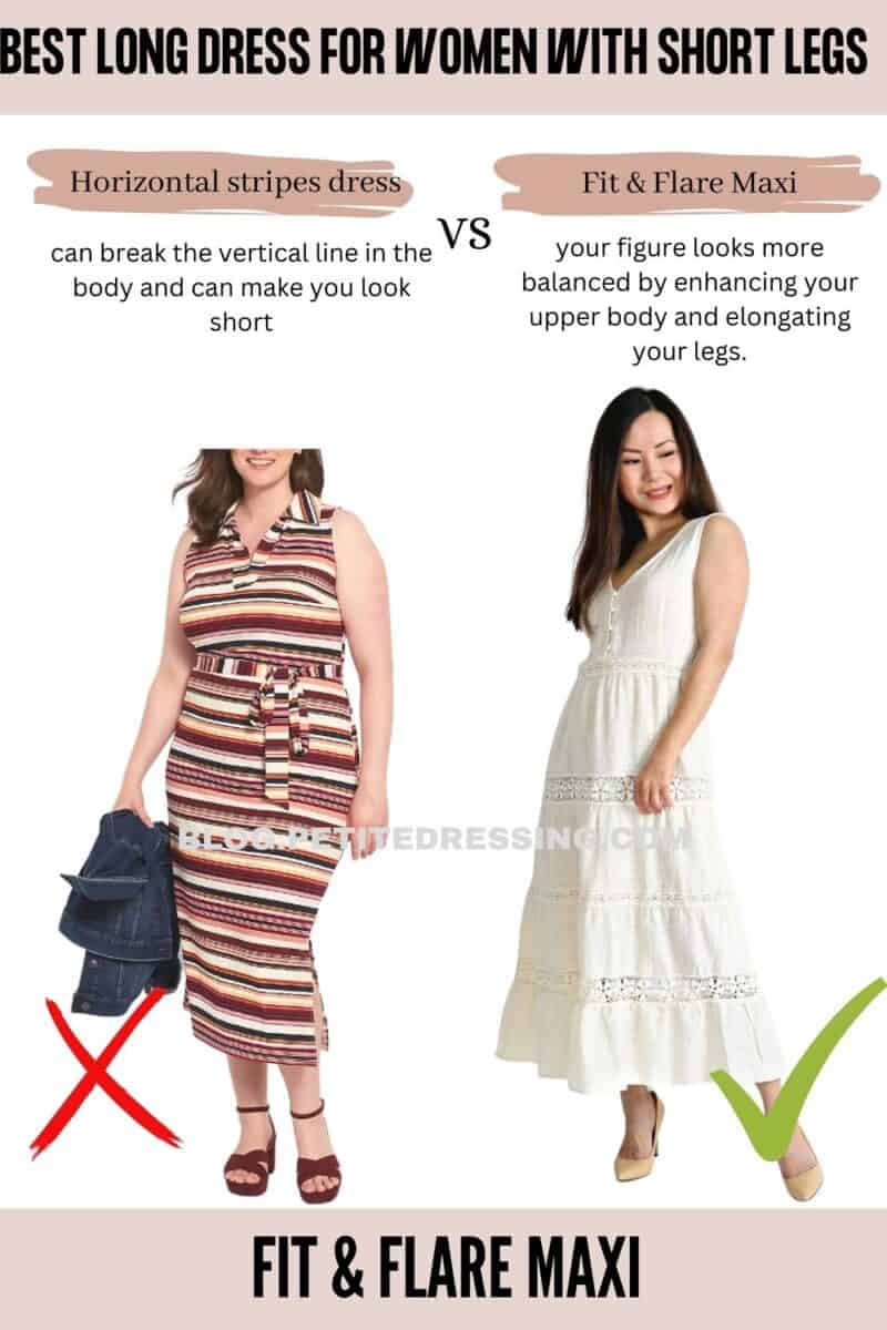 Long Dresses Style Guide for Women with Short Legs