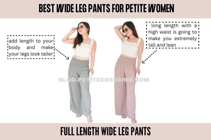 I'm 5'2", and here's the Complete Wide Leg Pants Guide for Petite Women