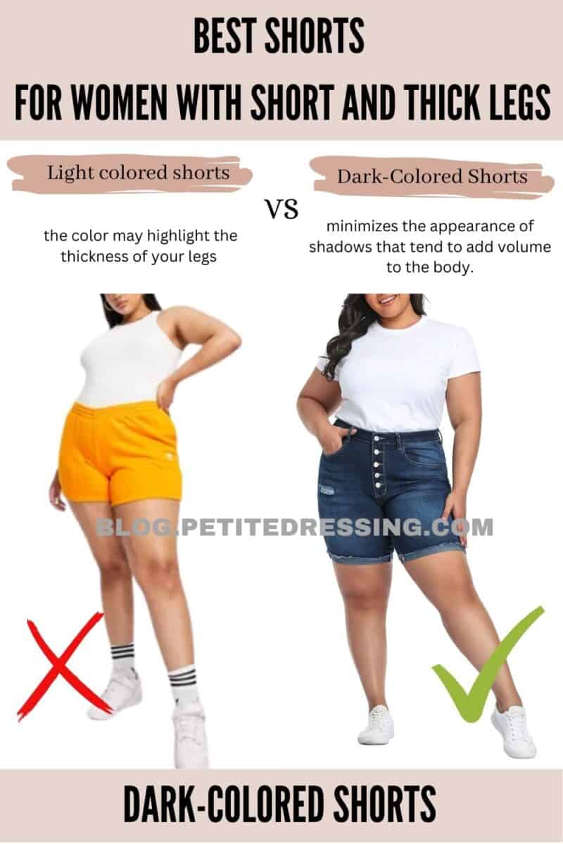 Shorts Style Guide for Women with Short and Thick Legs