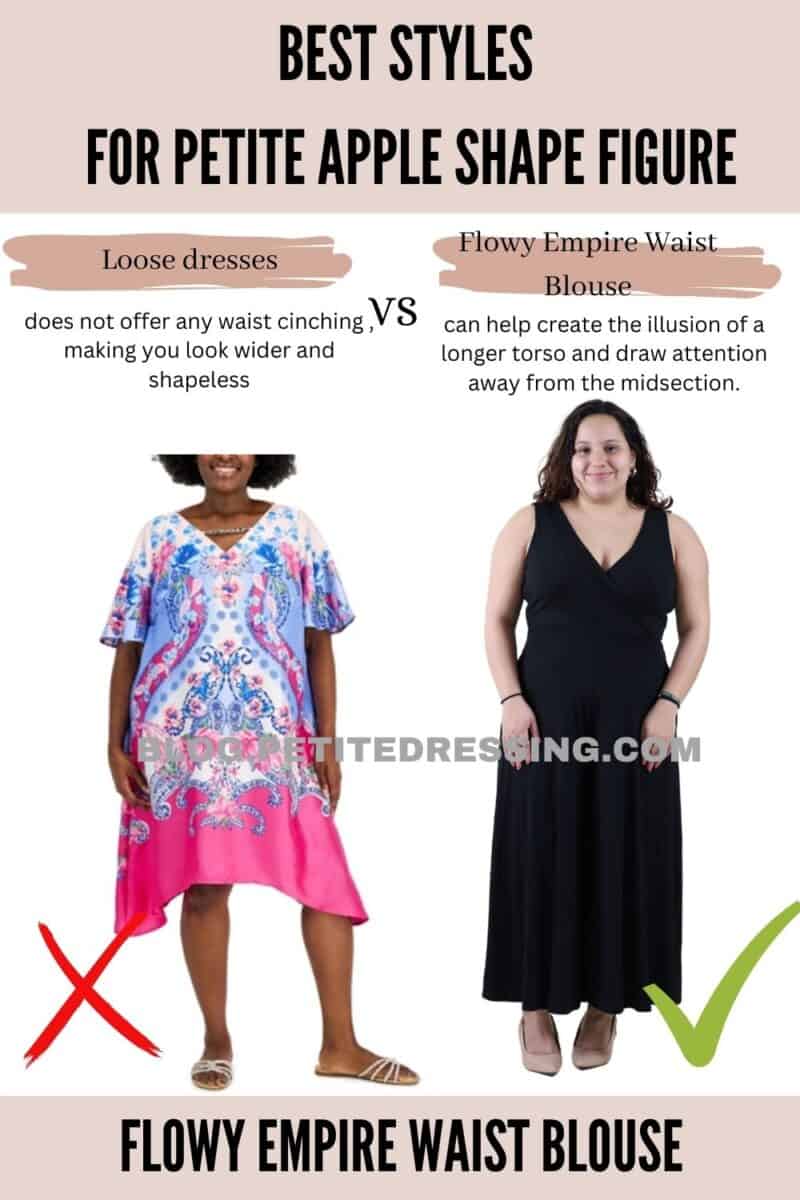 Comprehensive Style Guide for Petite Apple Shape Figure