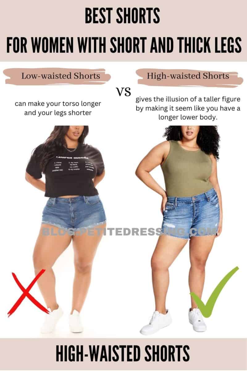Shorts Style Guide for Women with Short and Thick Legs