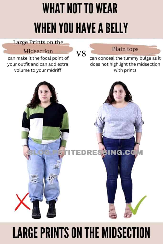 What Not to Wear When you have a Belly