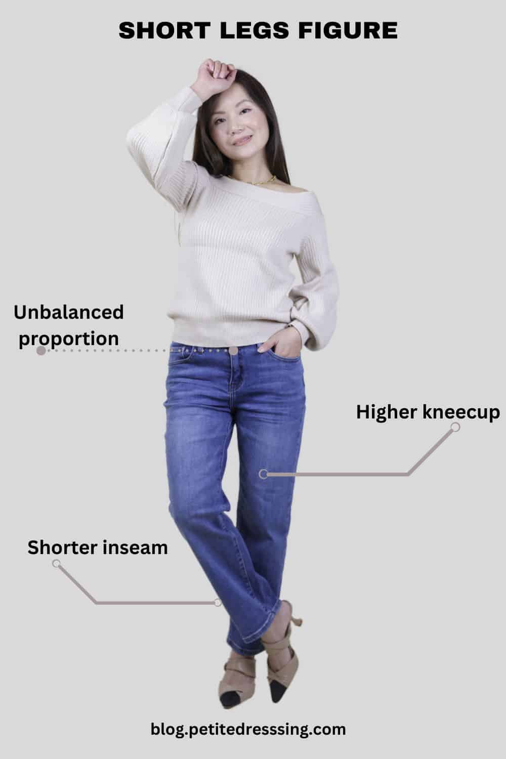 How to Dress if you have Short Legs - Petite Dressing